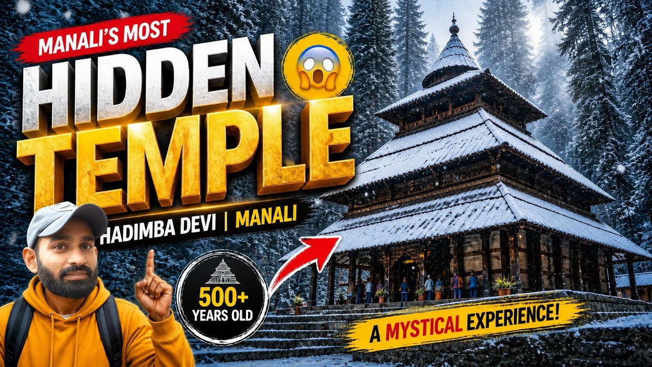 Hadimba Devi Temple | Emmees Vlogs | Manali Most Beautiful Place ...