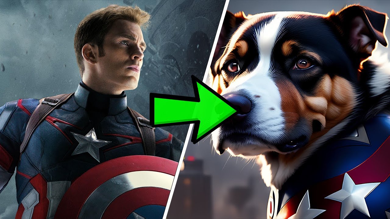 From Heroes to Hounds: The Marvel Characters Reimagined - YouTube