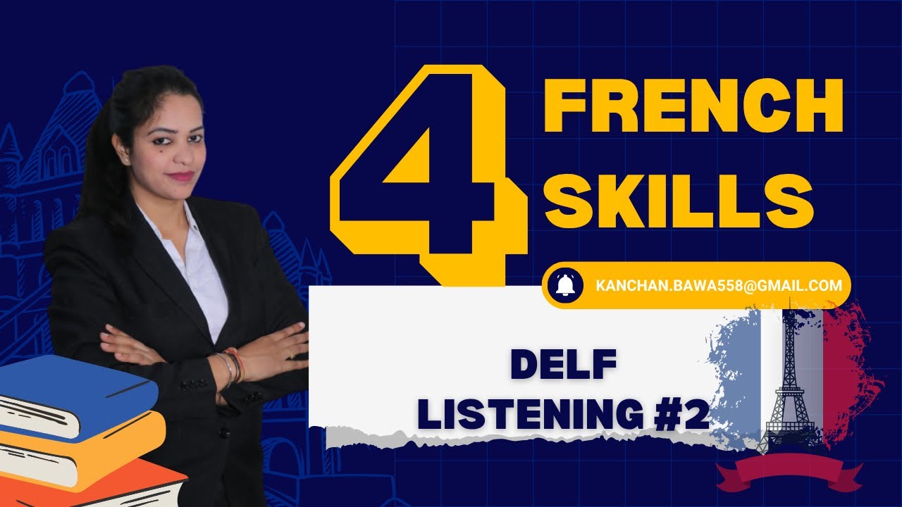 DELF A2 Compréhension Orale -2| Full Listening Test with Answers - YouTube