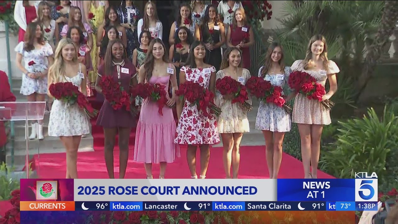 2025 Rose Court announced - YouTube