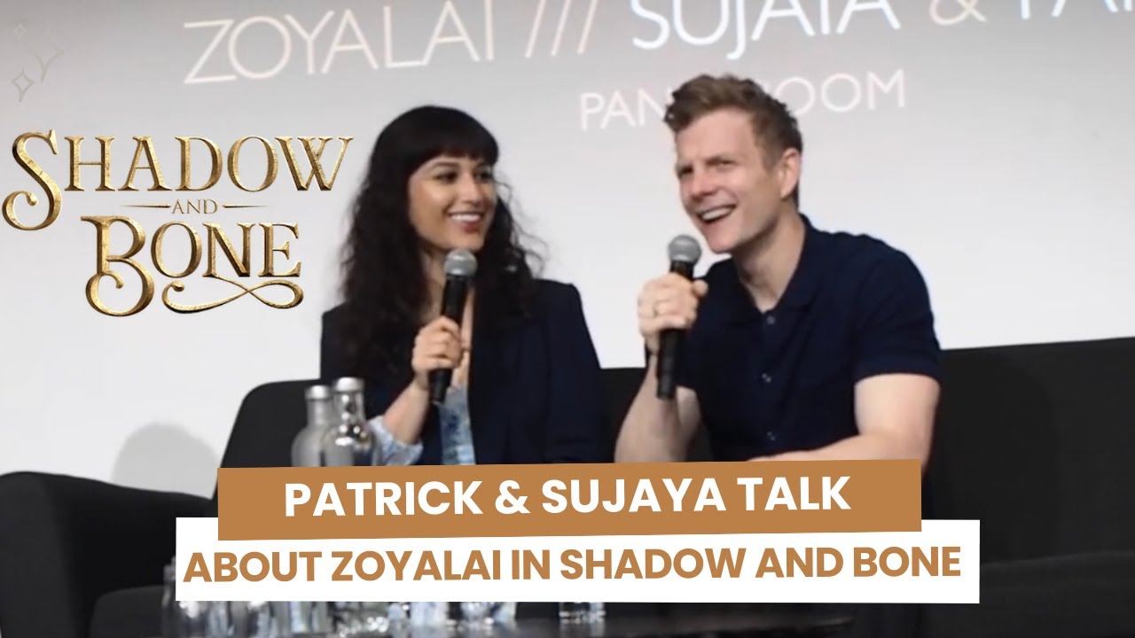 Sujaya Dasgupta & Patrick Gibson talk about Zoya and Nikolai in Shadow and Bone - YouTube