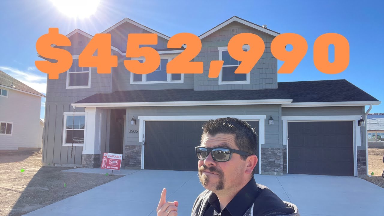Inside a BRAND NEW CBH HOME with open floor plan in south Nampa Id - YouTube