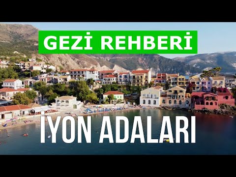 İyon Adaları, Yunanistan | İthaka adası, Kefalonya, Kerkyra, Lefkas | Drone 4k videosu | Yunanistan