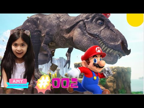 THERE'S DINOSAURS IN THIS GAME!? - Super Mario Odyssey Gameplay All T ...