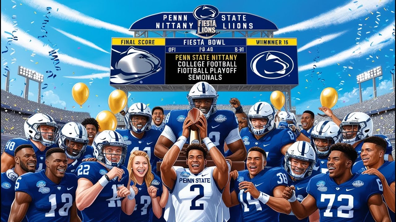 Penn State Advances to CFP Semifinals | Penn State's Road to the ...