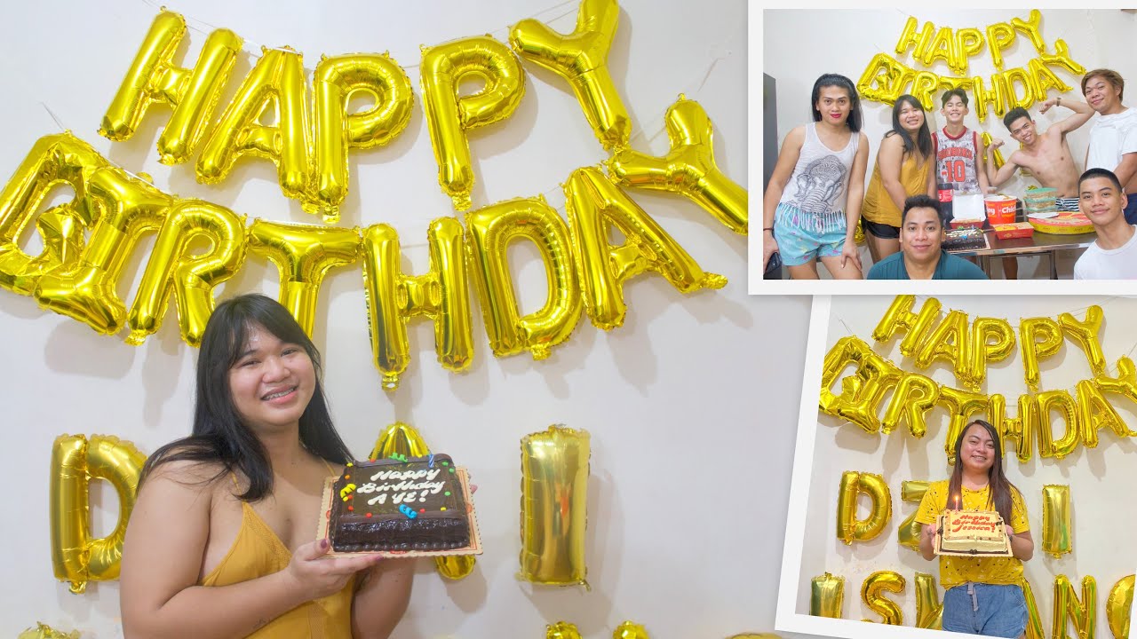 SURPRISE BIRTHDAY CELEBRATION PARA KAY BNT AYE AT BNT JESSICA! - YouTube