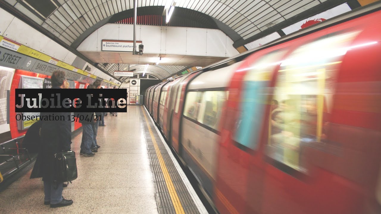 London Underground Jubilee Line Observation - YouTube