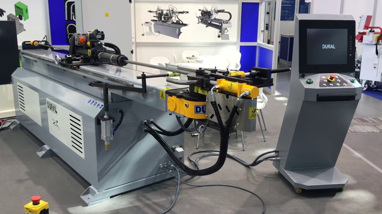 CNC Tube and Pipe Bending Machine - YouTube
