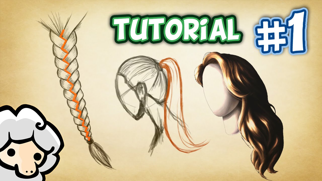 COMO DIBUJAR Y PINTAR PELO REALISTA - YouTube