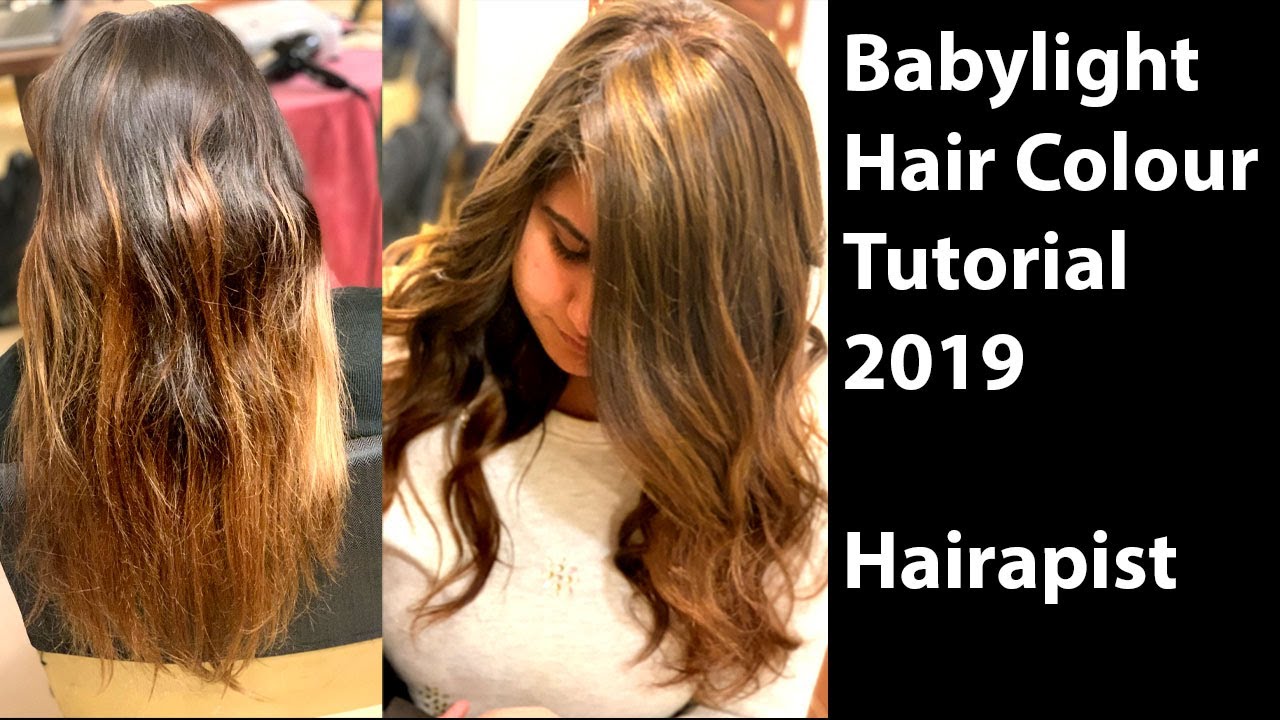 Easy To Follow Babylights Hair Tutorial | Hairapist - YouTube