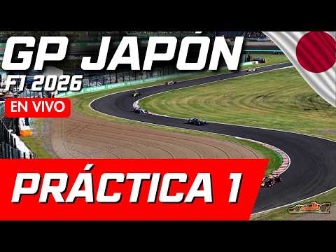 EN VIVO | Práctica 1 GP de Japón 2026 – Checo y Colapinto enfrentan el circuito más técnico 😬🏎️ #f1