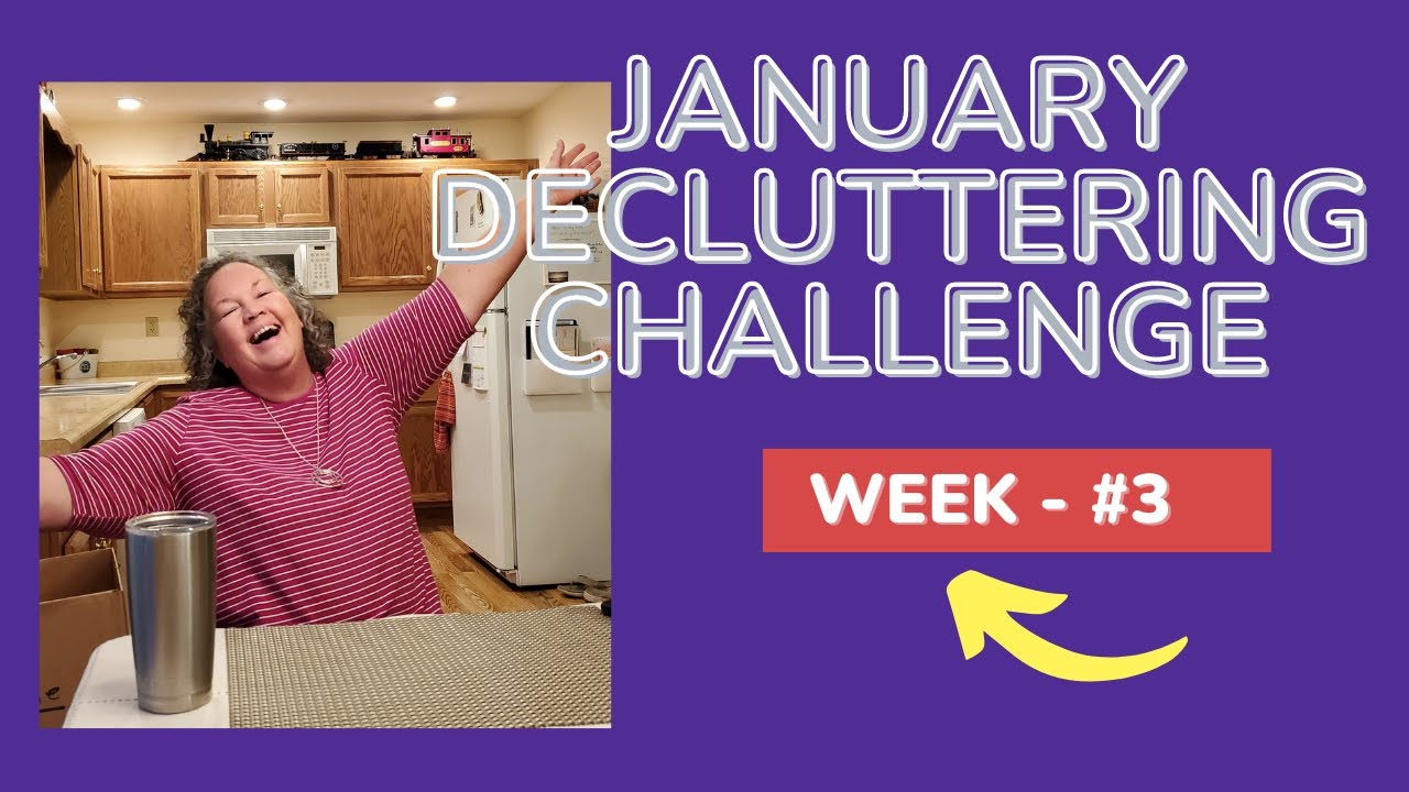 January 2023 Declutter Challenge - Week #3 - YouTube