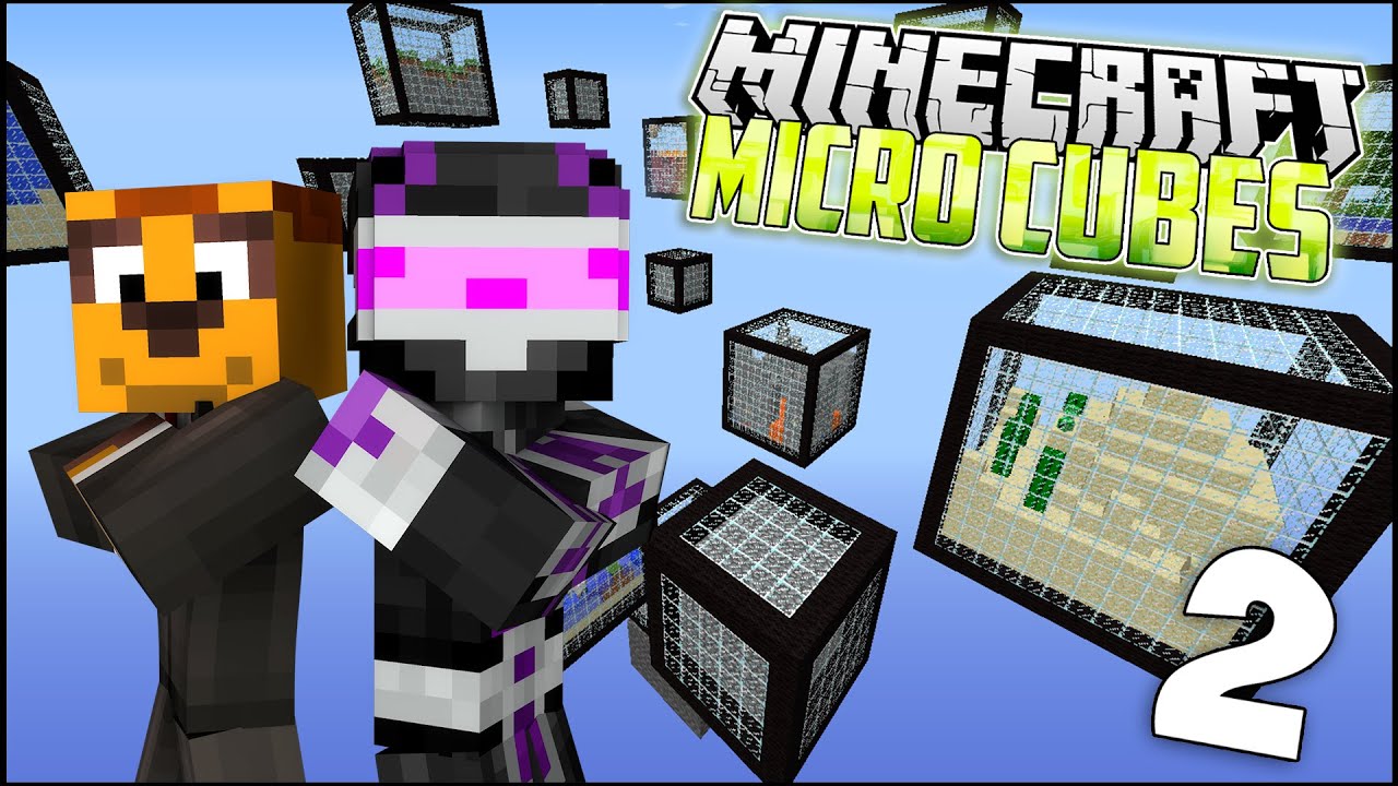 EL ATAQUE DE LOS LEPISMAS!! | Micro Cubes Survival EP.2 | Con Exo - YouTube