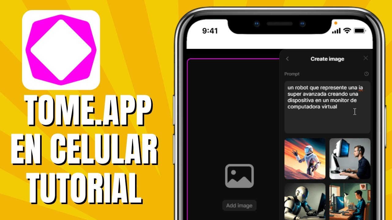 Cómo USAR TOME.APP En Celular - YouTube
