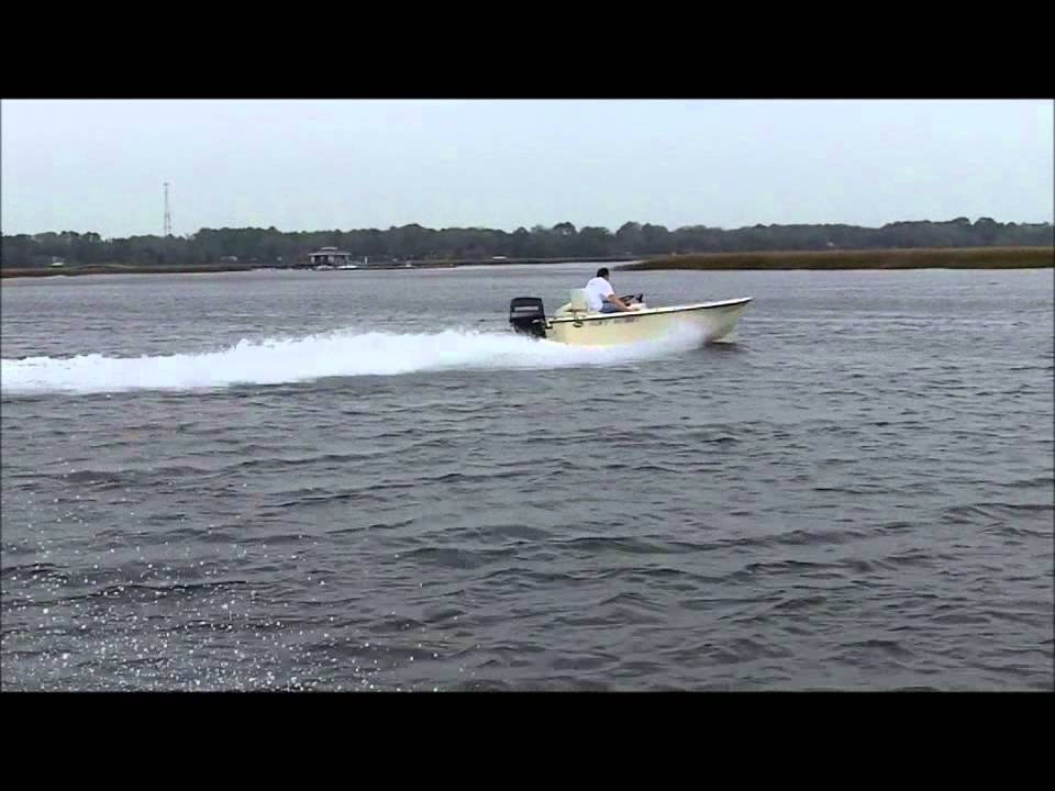 15ft Key West w/ 70 Evinrude - YouTube