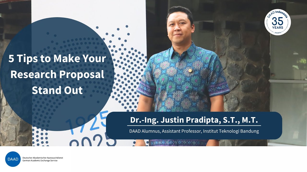 5 Essential Tips for a Winning Research Proposal | Dr.-Ing. Justin ...