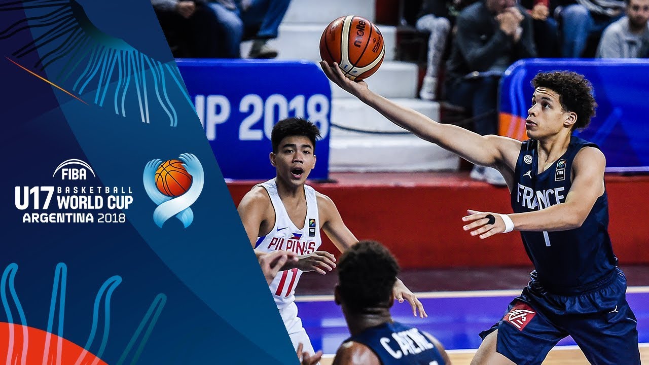 Philippines vs France - Full Game Highlights - FIBA U17 Basketball ...