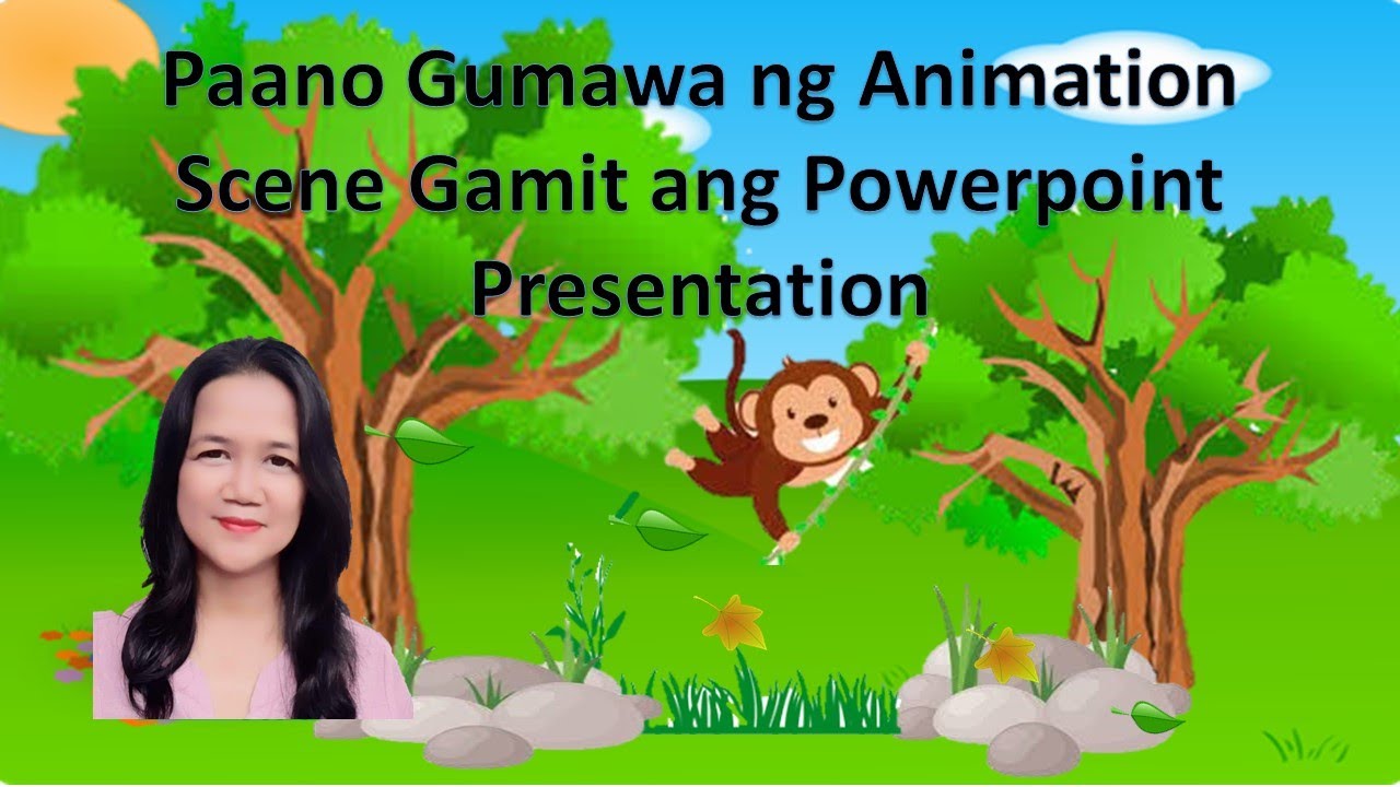 PAANO GUMAWA NG ANIMATION SCENE GAMIT ANG POWERPOINT PRESENTATION - YouTube