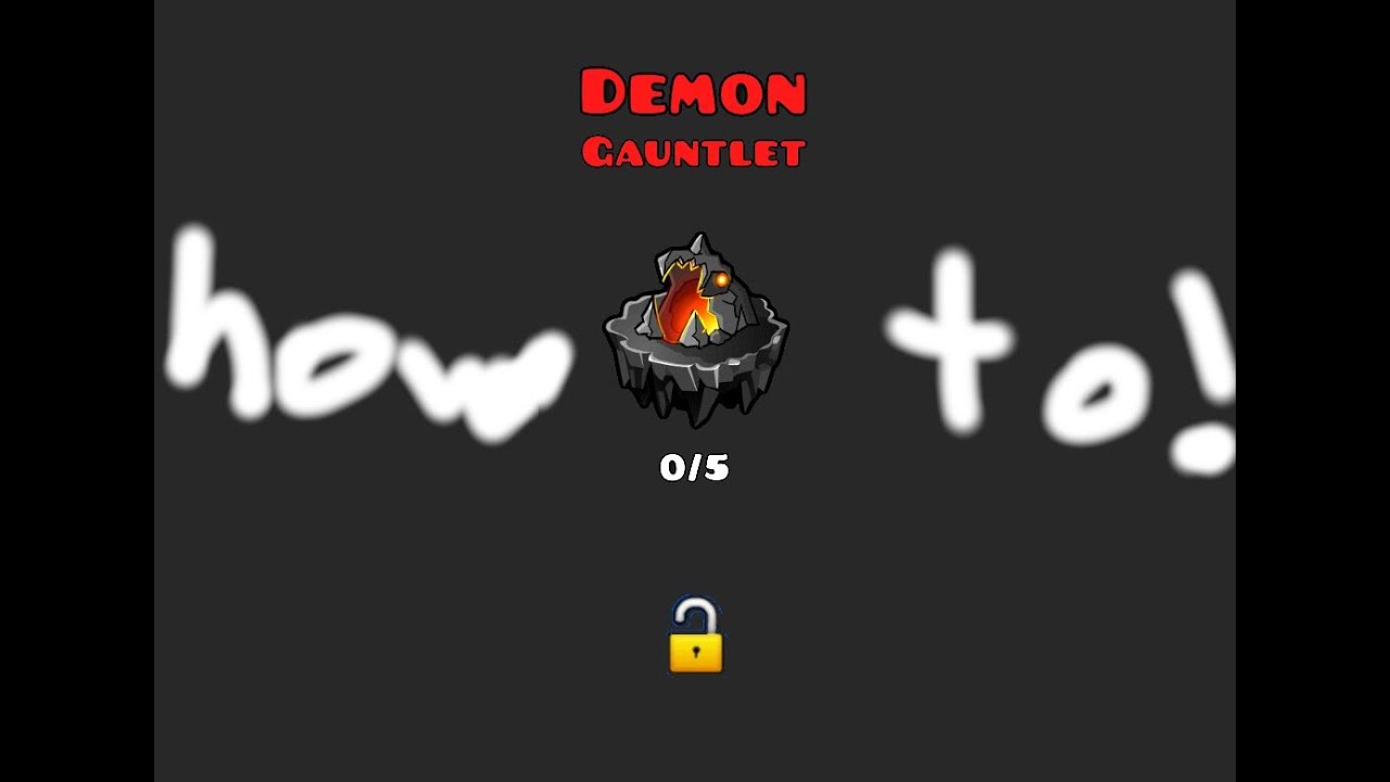 How to unlock the Demon Gauntlet in Geometry Dash - YouTube