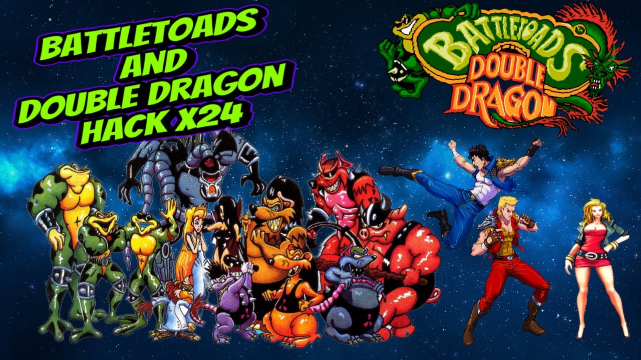 Battletoads & Double Dragon x24 hack Corpse Grinder - Тест # 1 ...