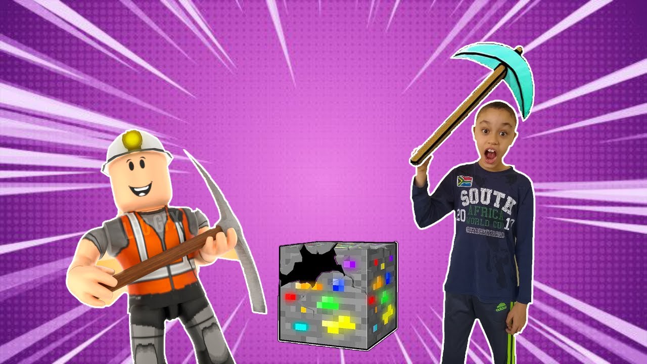 EXÉRCITO DE TRABALHADORES PARA ENCONTRAR O MINÉRIO MAIS RARO DO ROBLOX ...