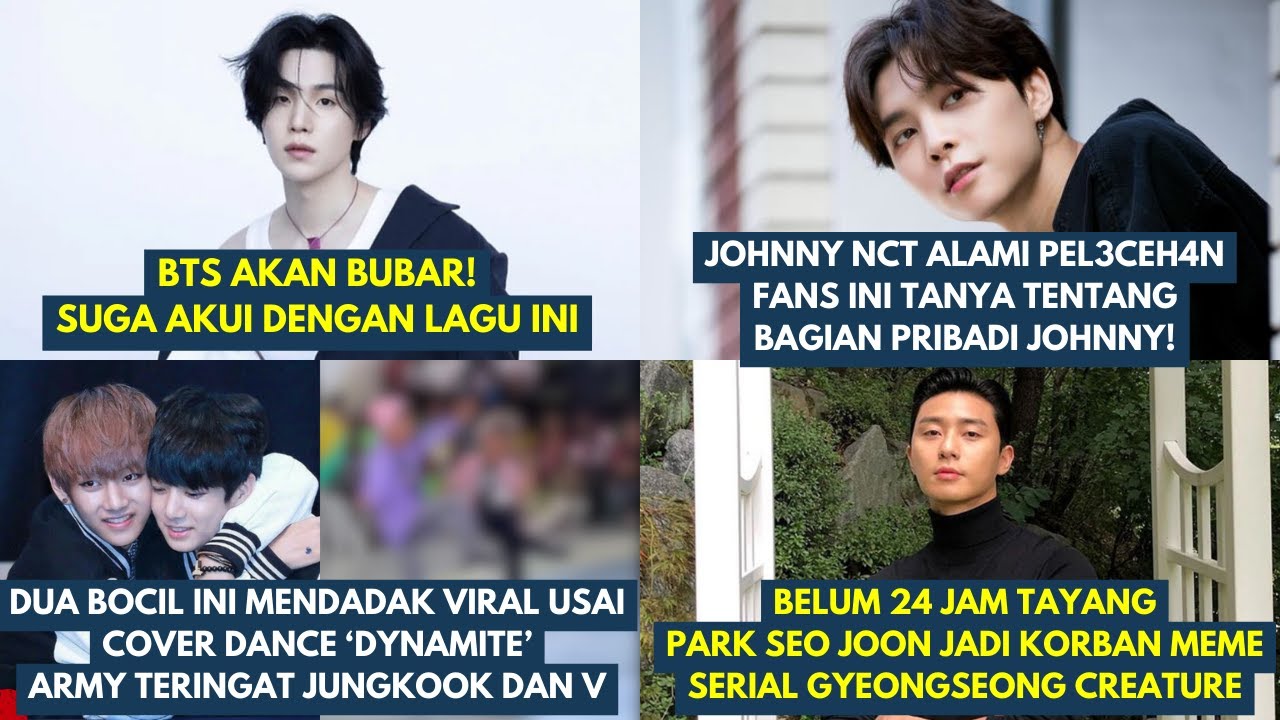 BTS AKAN BUBAR SUGA AKUI DENGAN LAGU CINTA INI - JOHNNY NCT JADI KORBAN ...