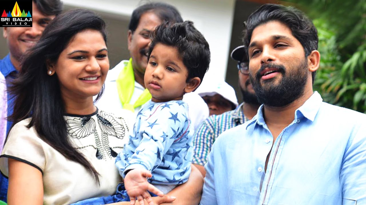 Allu Arjun and Allu Ayaan Participated in Haritha Haram | Sri Balaji ...