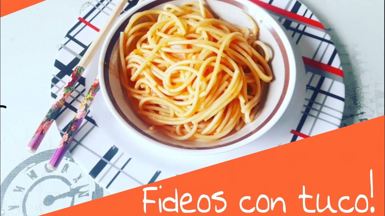 Pasta con tuco facil | lorena 2# - YouTube