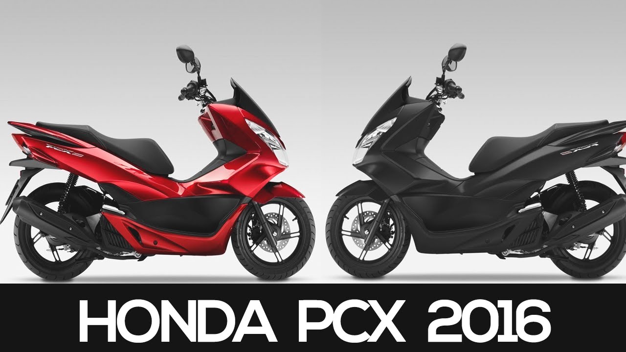 Honda PCX 2016 detalhes - YouTube