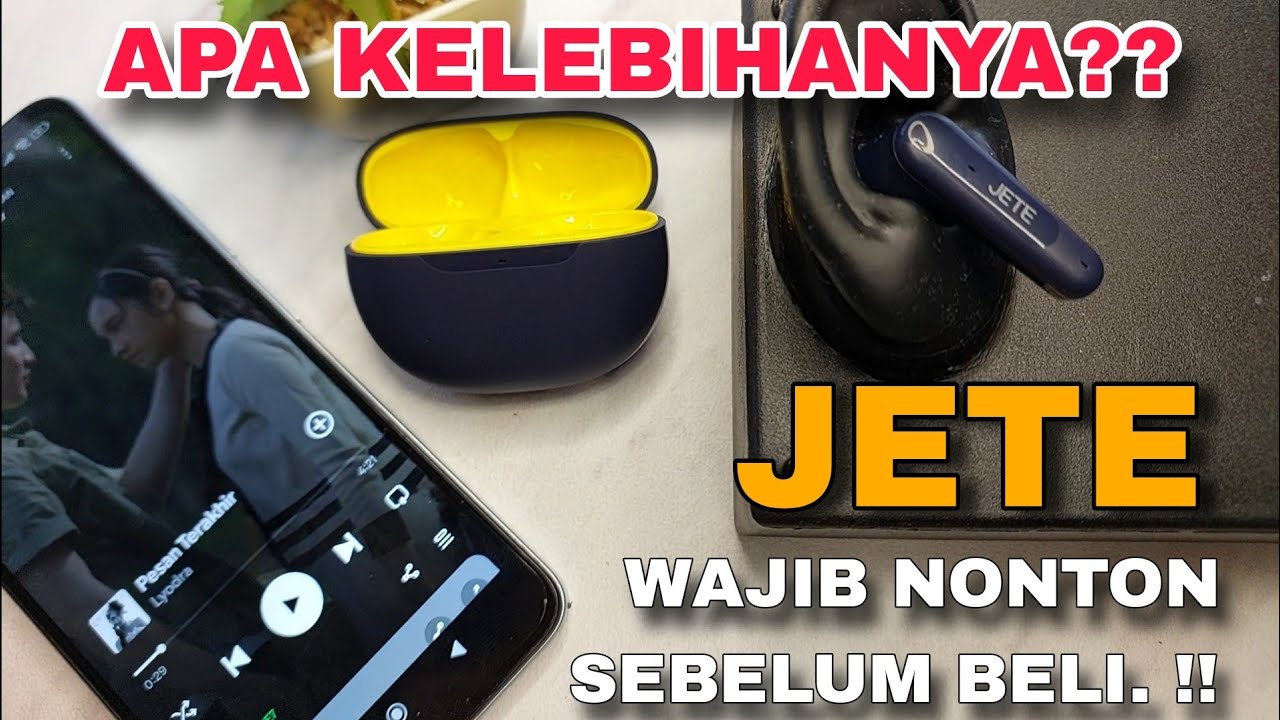 REVIEW TWS KELUARAN TERBARU DARI JETE | TWS JETE CE7 SERIES - YouTube