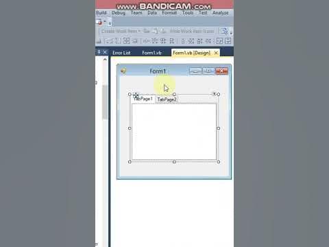 How to select a tab page in TabControl programmatically using VB.Net ...