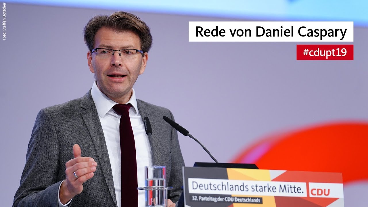 Rede von Daniel Caspary beim #cdupt19 - YouTube