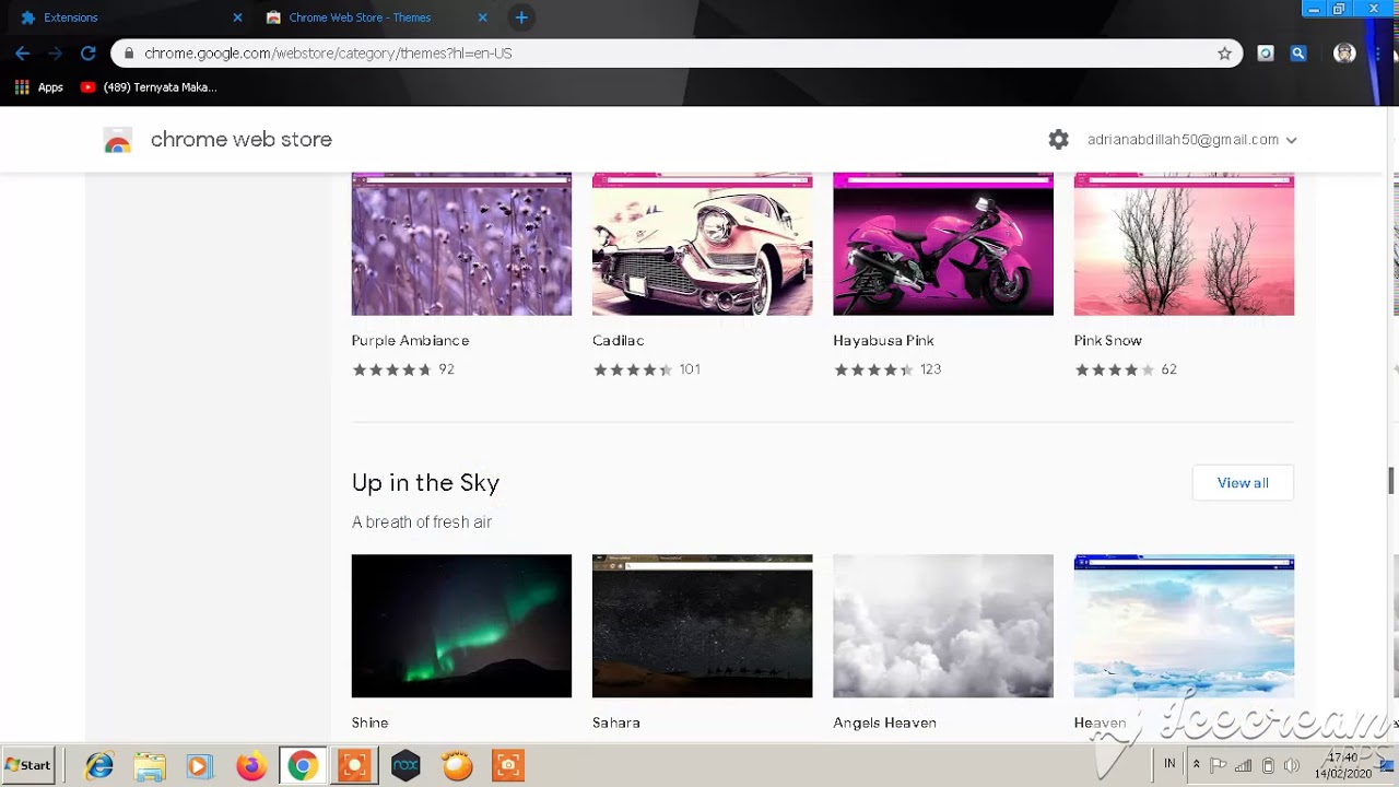cara ganti layar utama kalian (themes) - YouTube