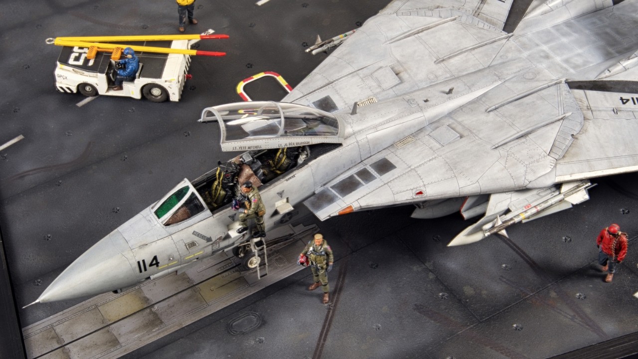 How to Build An Aircraft Carrier Deck Diorama for 1/48 Airplane Scale ...