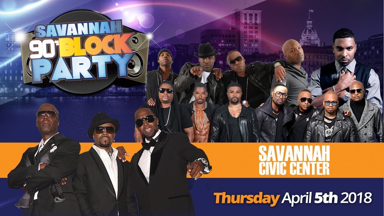 Savannah 90's Block Party - April 5th! - YouTube