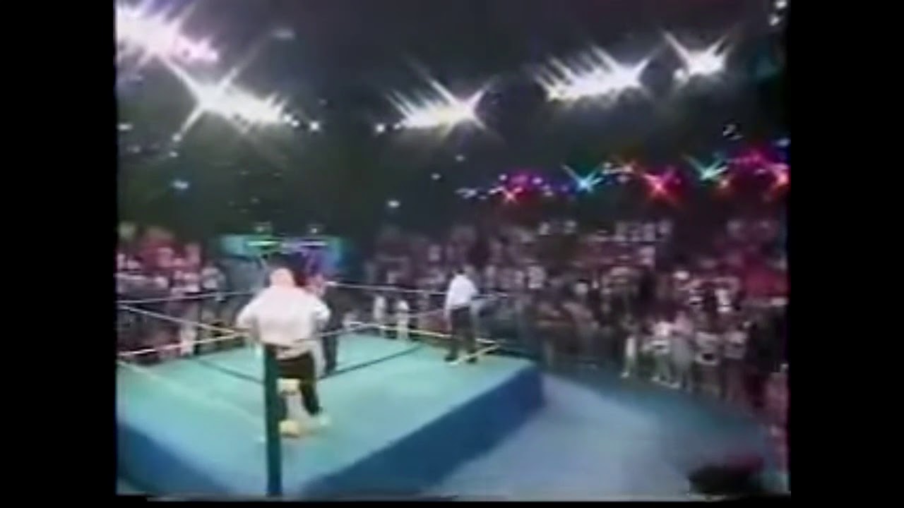 Sting vs Jobber Bill Tyree WCW Power Hour 1993 - YouTube