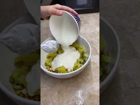 Amerikan Salatası Yoğurtla mı Güzel, Mayonezle mi, yoksa ikisi de mi ? #pratiktarifler #salata