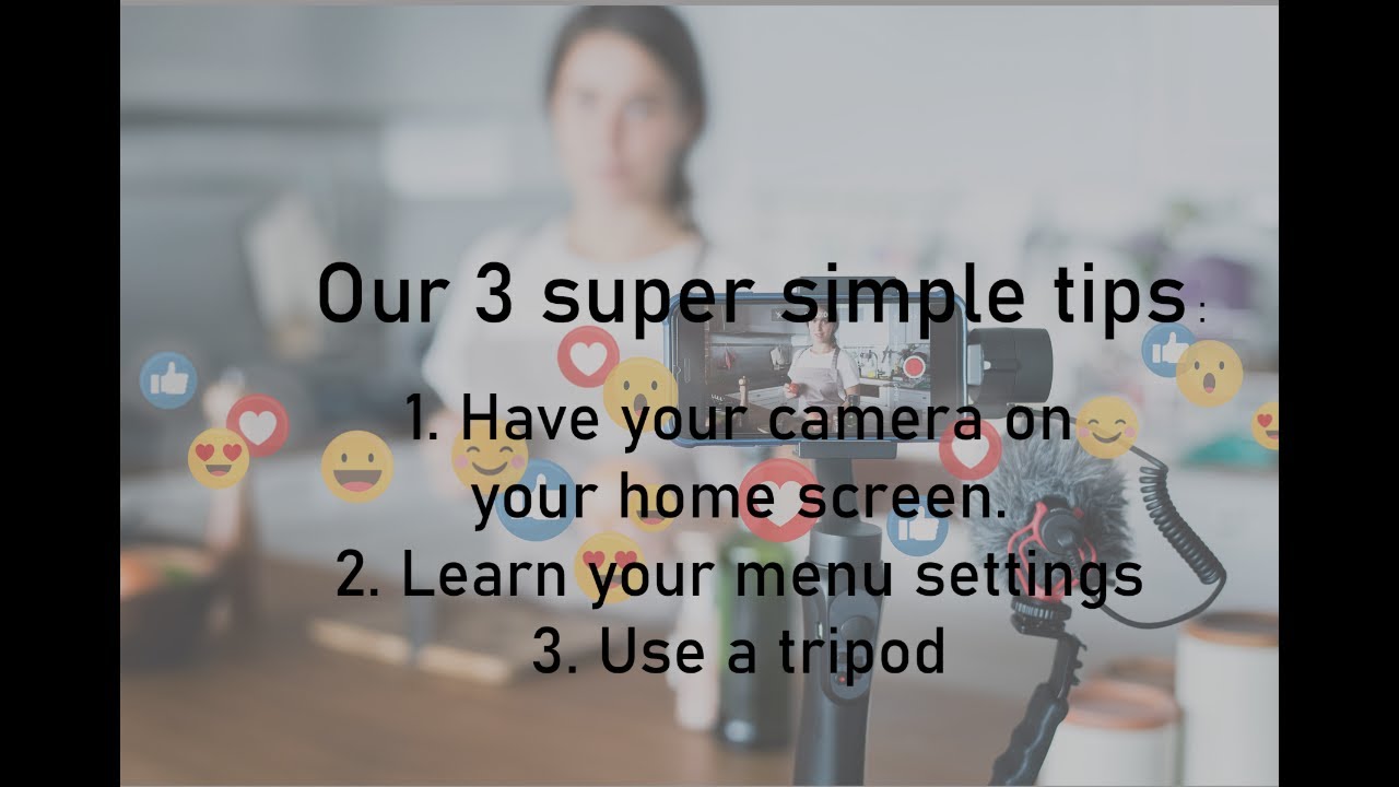 3 Simple tips to Know Your Smartphone to Shoot Better Video - YouTube