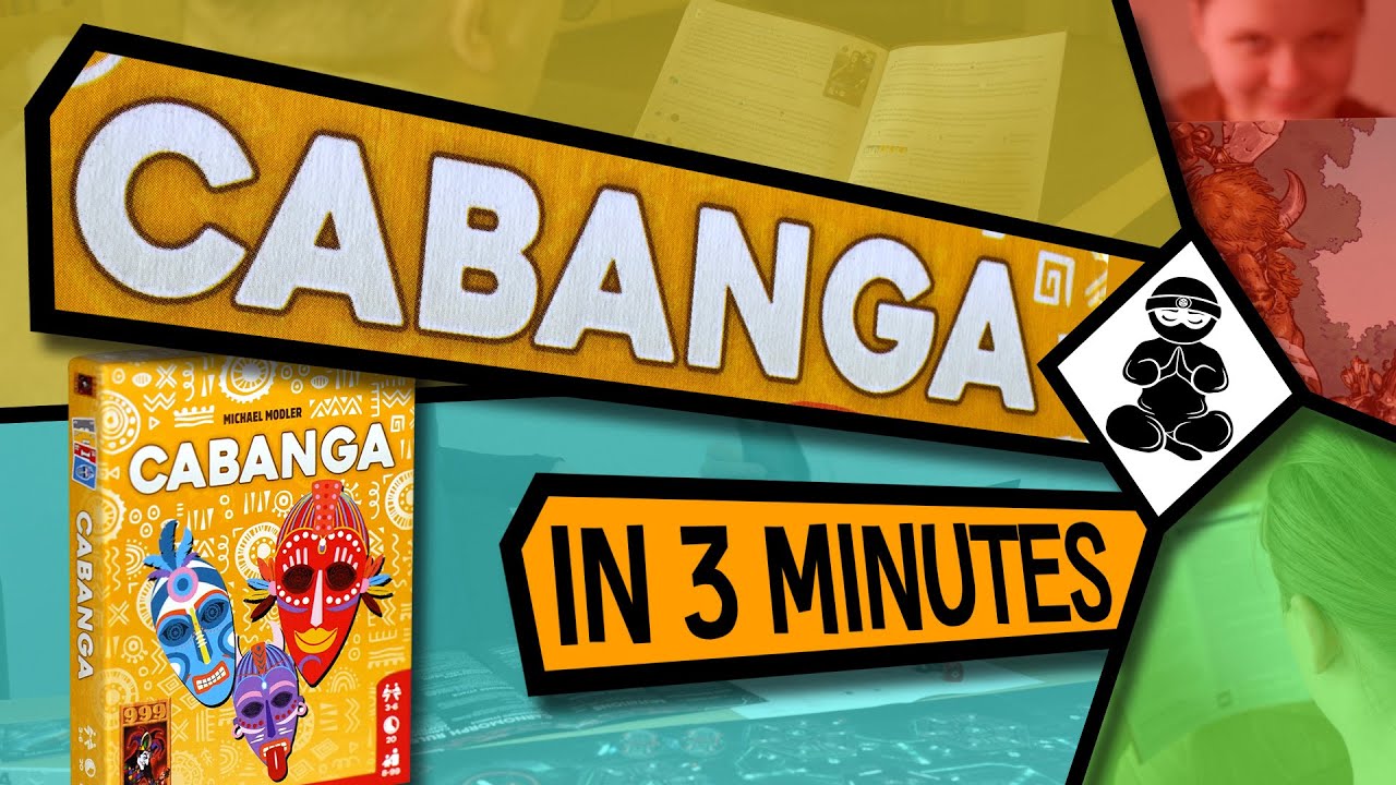 Cabanga - How to Play in 3 minutes - BoardgameNinja - Amigo - 999 games ...