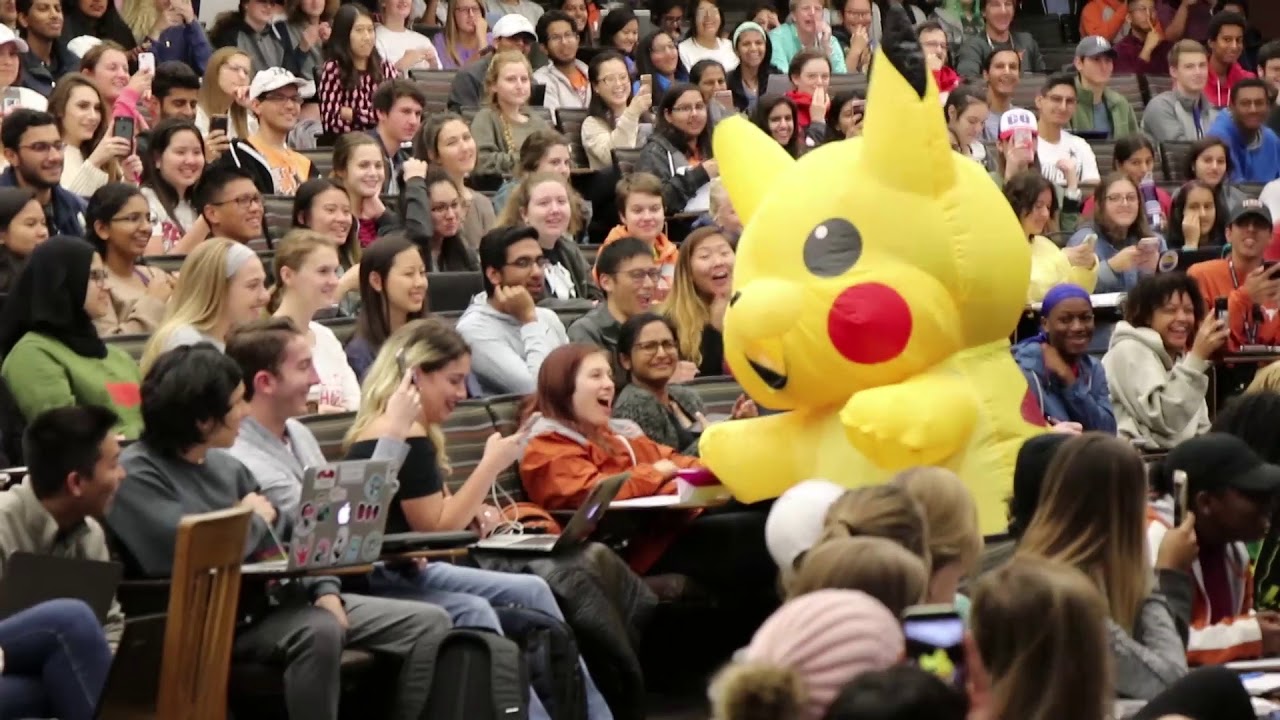 Bringing Pet Pikachu to class - YouTube