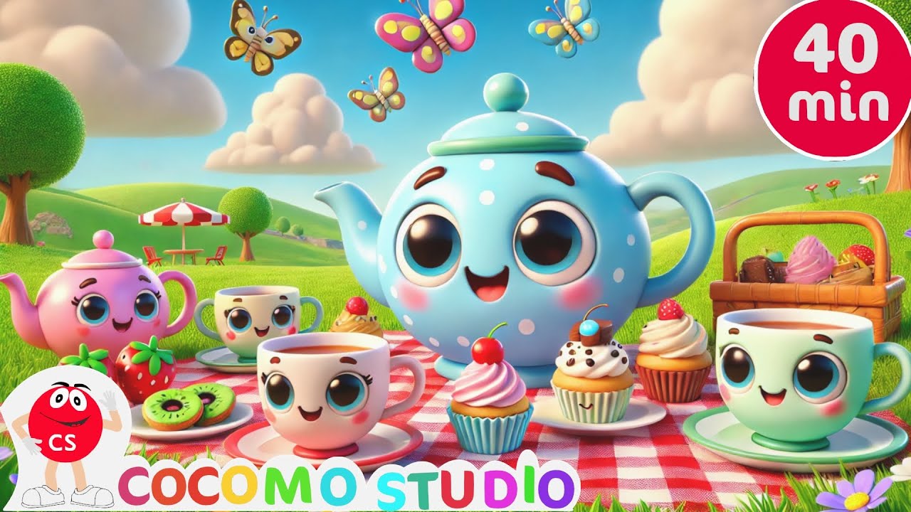 Little Teapot Dance Song | Fun Kids Animation - YouTube
