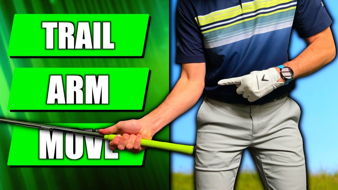 Perfect Trail Arm Movement In Your Golf Swing - Easy Tips For Success ...