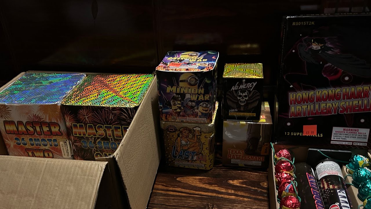 Fireworks pick up #2 - YouTube