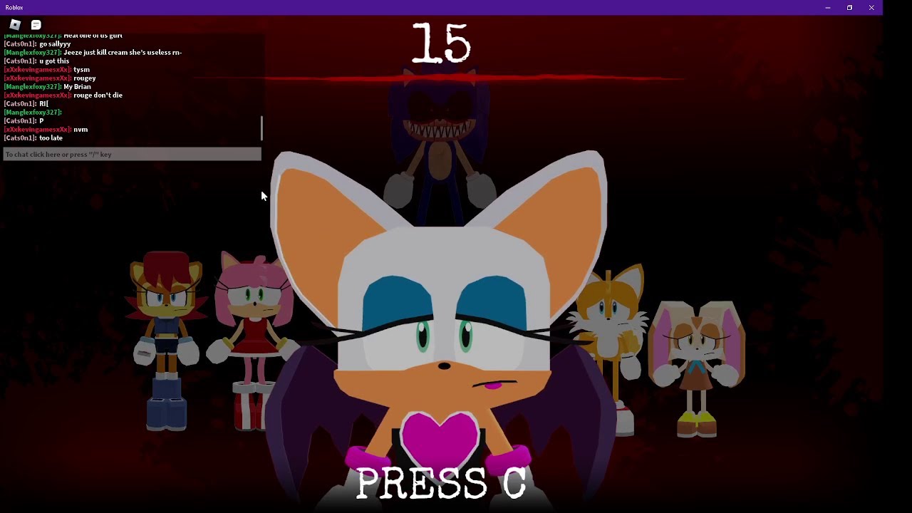 Sonic Exe The Disaster, Rouge Gameplay - YouTube