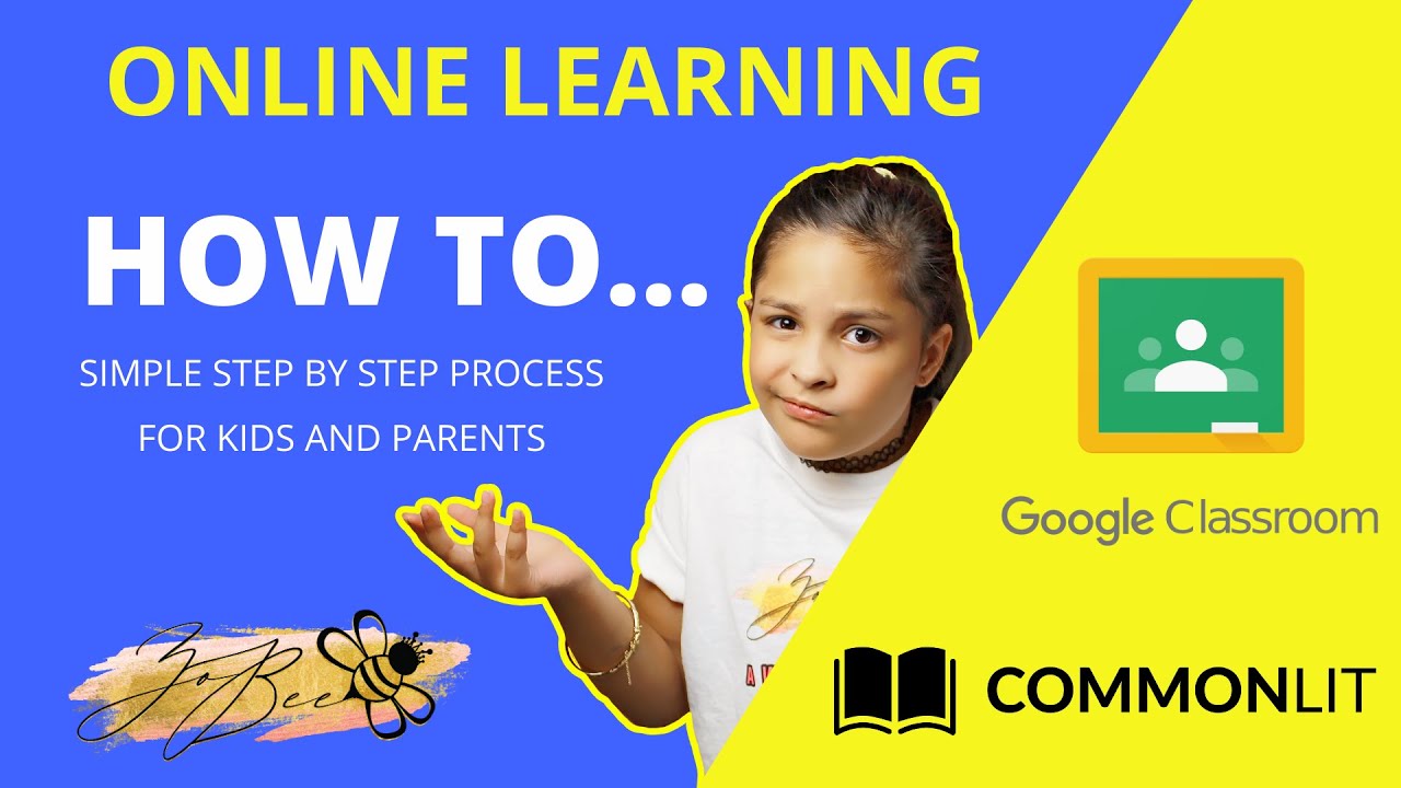 How to access Google Classroom and CommonLit - YouTube