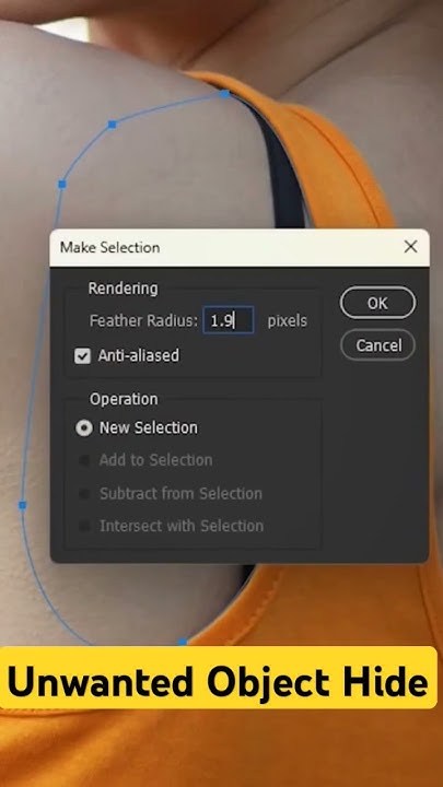 unwanted object hide In Photoshop. - YouTube