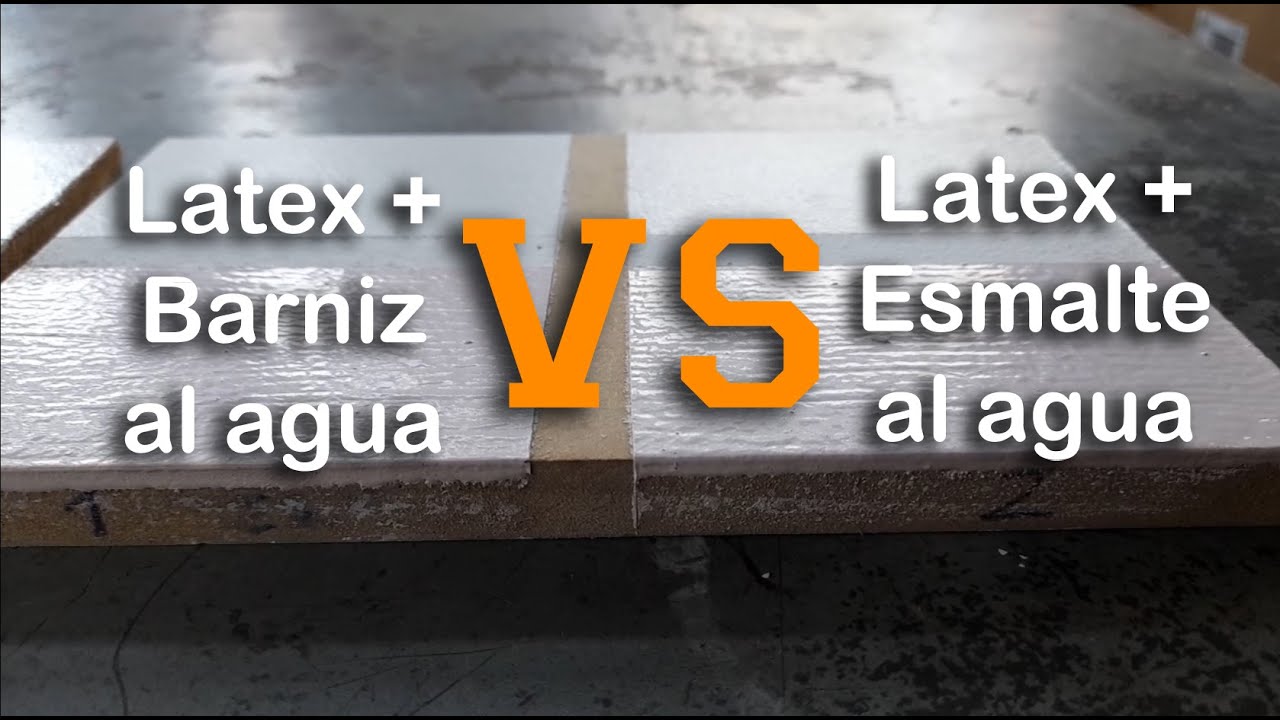 COMO pintar MDF de una manera FACIL y ECONOMICA | Latex Vs Esmalte ...