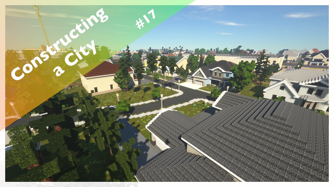 Constructing A City #17 || More Houses || Time-lapse - YouTube
