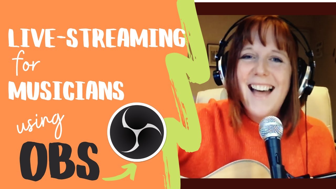 How to do livestreaming for musicians using OBS BEST AUDIO OPTION ...