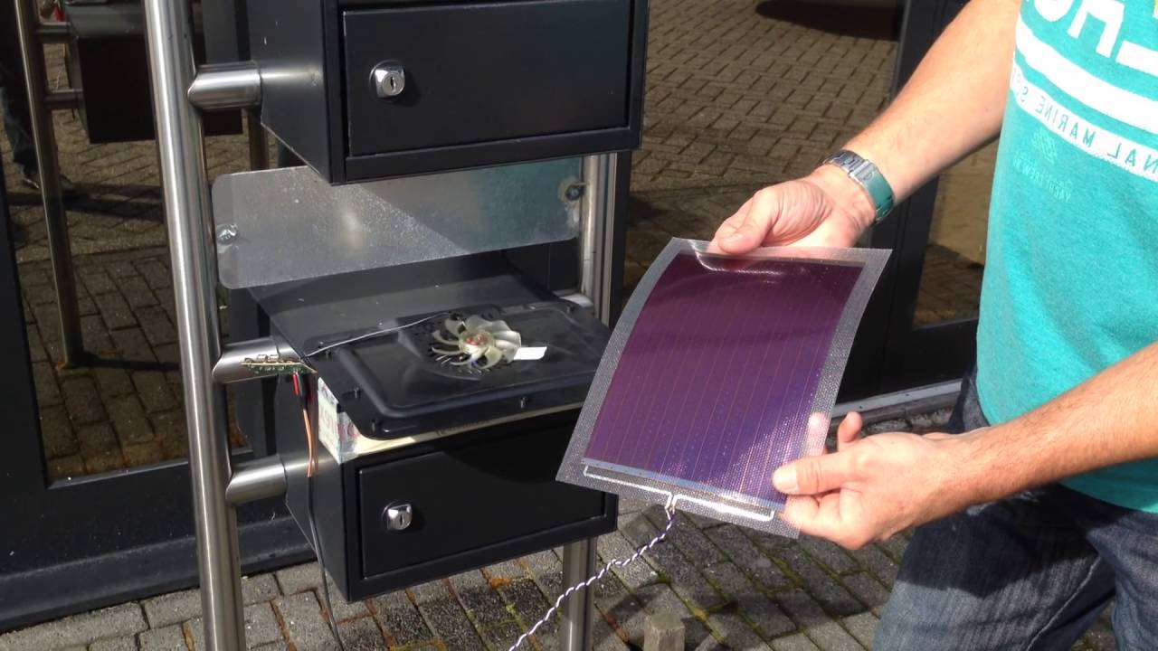Flexible Solar Panel Demo 3 - YouTube